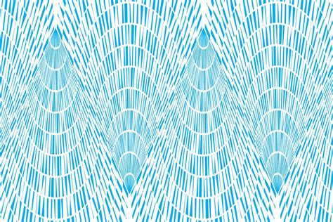 Simple Abstract Sky Color Creative Geometric Monocrome Line Pattern