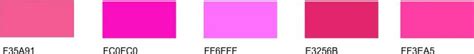 Shades Of Pink Longest List Of 250 Pink Shades With HEX And RGB Codes Drawing Blog
