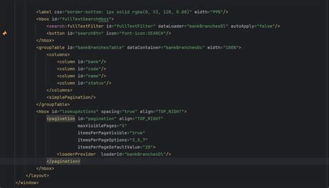 use add on search and pagination support jmix