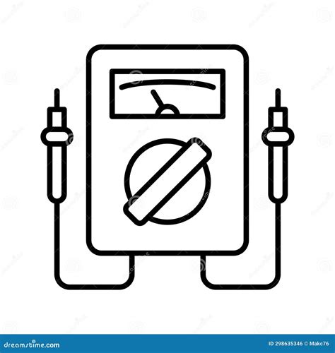Voltmeter Icon Vector Image 278408511