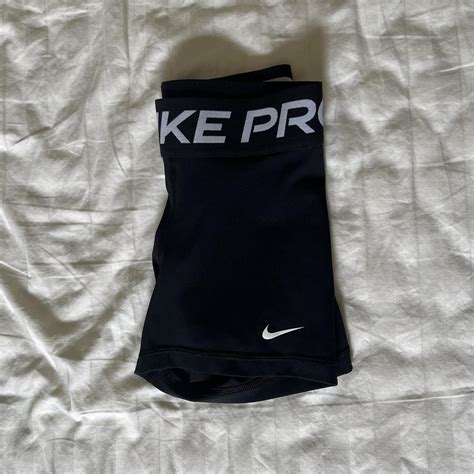 Nike Pro Shorts 3 Black XS 0 2 Barely Depop