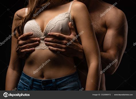 Touching Breast By Man