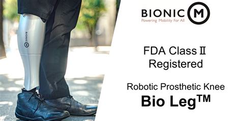 Bionicm Earns Fda Registration And Class Ii Exempt Device Listing For Bio Leg™ Its New Motor