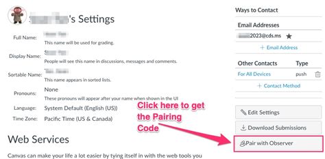 CANVAS Parent Instruction CDS Online Home Learning