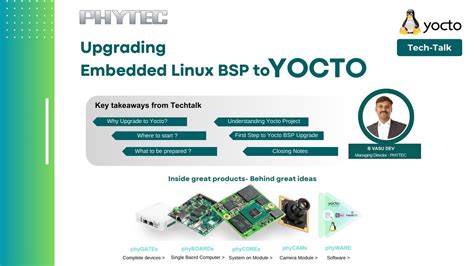 tech talk upgrading embedded linux bsp to yocto youtube