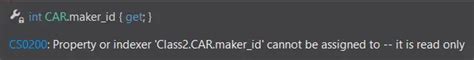 How To Implement A Read Only Property In C Delft Stack