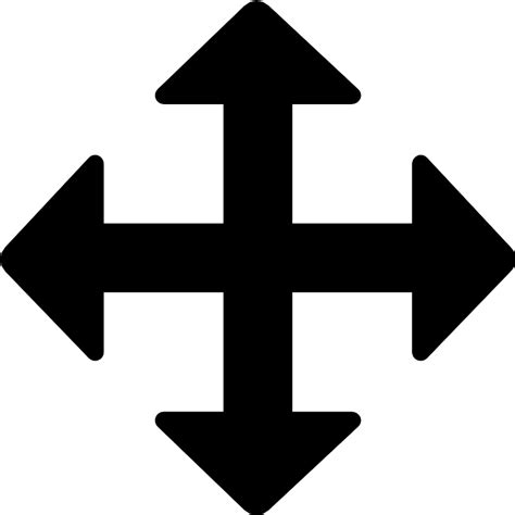Direction Move Navigation Vector SVG Icon SVG Repo