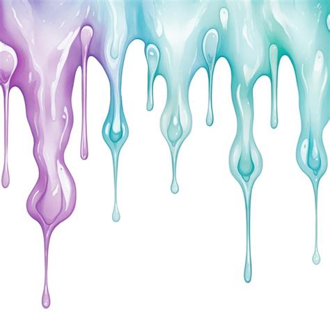 Premium Photo A Close Up Of A Dripping Liquid On A White Background Generative Ai