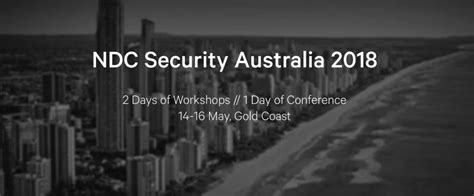 Ndc Security 2018 Overview And Key Takeaways