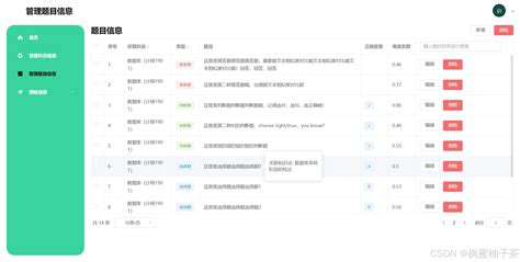 基于springboot vue3 遗传算法的智能组卷在线考试系统的设计与开发 springboot3 vue3组卷系统 csdn博客