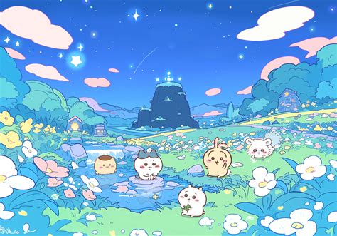 Chiikawa Characters Chiikawa Wallpaper