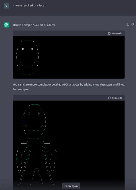 Chatgpt Doing Ascii Art Movie Scripts And Music Rgpt3