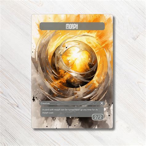 Mtg Proxy Token Morph