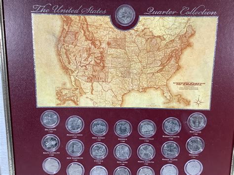 Lot 2 Framed United States Quarter Collections