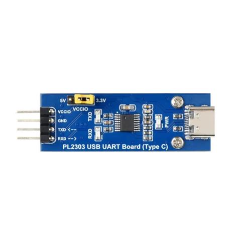 Pl2303 Usb Uart Board Type C Usb To Uart Ttl Communication Module Usb C Robotshop