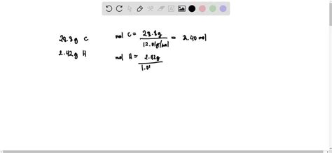 Solved What Is The Empirical Formula Of A Compound That Contains 28 8g