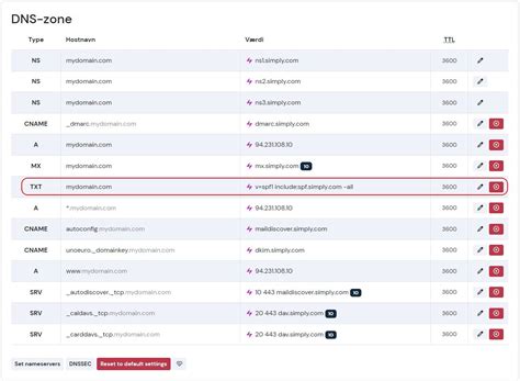 Setup SPF Record Heysender Support