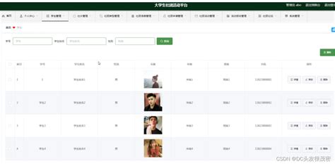 基于springboot实现的大学生社团活动平台 Csdn博客