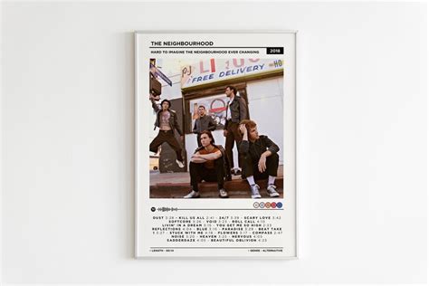 The Neighbourhood The Neighbourhood Album Poster Album Cover Poster