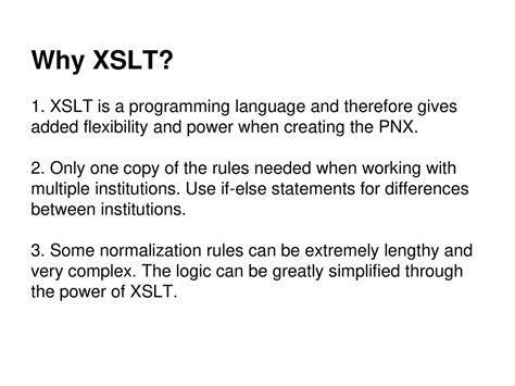 Normalization With Xslt Ppt Download