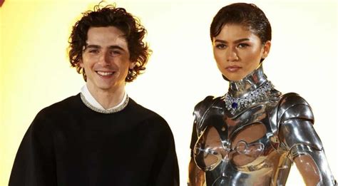 Zendaya Turns Heads In Robotic Bodysuit By Mugler Couture For Dune 2