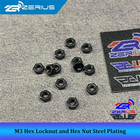 M3 Hex Locknut Nylon Insert Lock Nut M3 Hex Nut Nut M3 Shopee