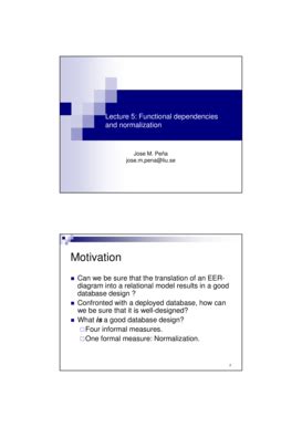 Fillable Online Ida Liu Lecture 5 Functional Dependencies And