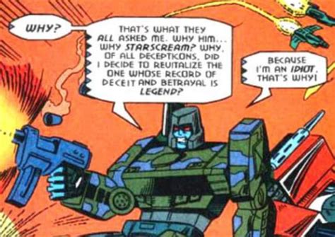 Megatron Starscream Quotes Starscreams Brigade Transformers Wiki