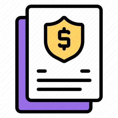 Financial Security Document File Doc Archive Business Document Icon