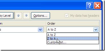 Sorting Columns Instead Of Rows In Excel Contextures Blog