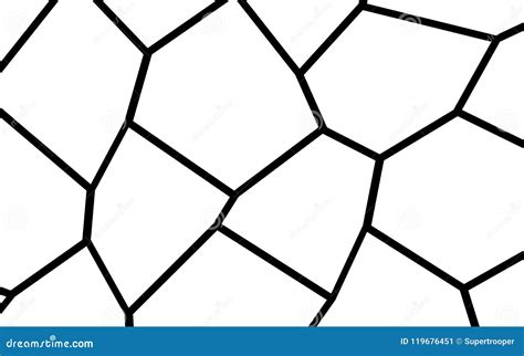 black and white irregular mosaic template stock vector illustration