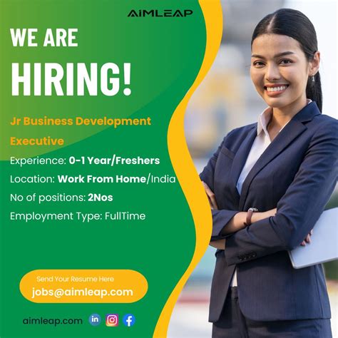 Aimleap On Linkedin Hiringnow Businessdevelopmentexecutive
