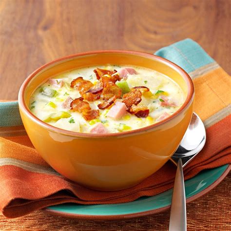Cheesy Ham Chowder Recipe How To Make It