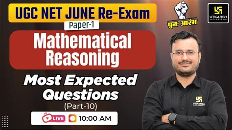 Ugc Net June Re Exam Mathematical Reasoning Most Expected Questions