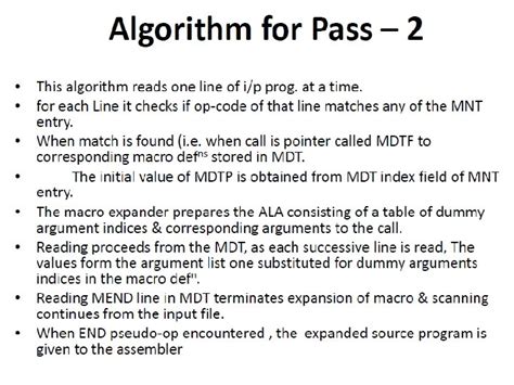 Macro Processor Macro Definition And Call Macro Expansion