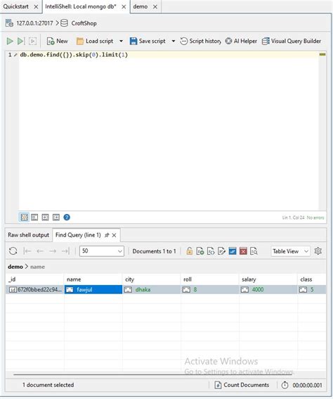 md fawjul azim on linkedin mongodb query writing skip and…