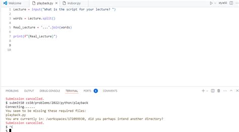error problem r cs50