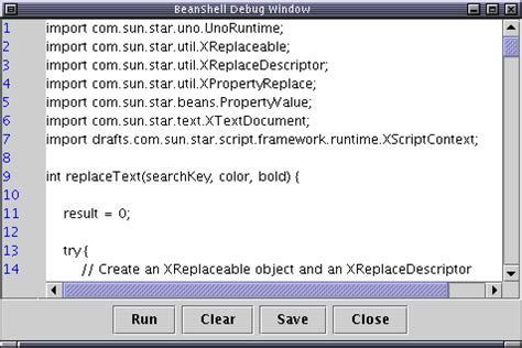 Writing Scripts In BeanShell And Java
