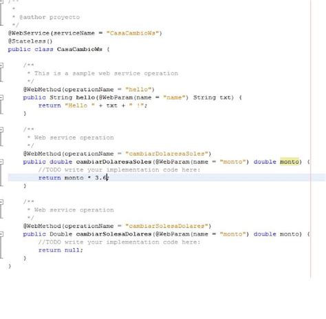 Guiasparadsd Crear Un Web Service En Java Usando Netbeans