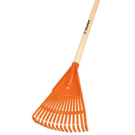 Escoba De Jardin Truper 14345 Plastica 15di Con Mango
