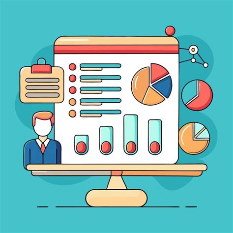 A Whiteboard With A Businessman Charts And Graphs Representing Business