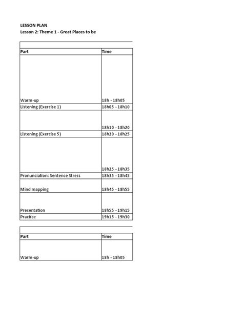 Lesson Plan Pdf Syntax Human Communication
