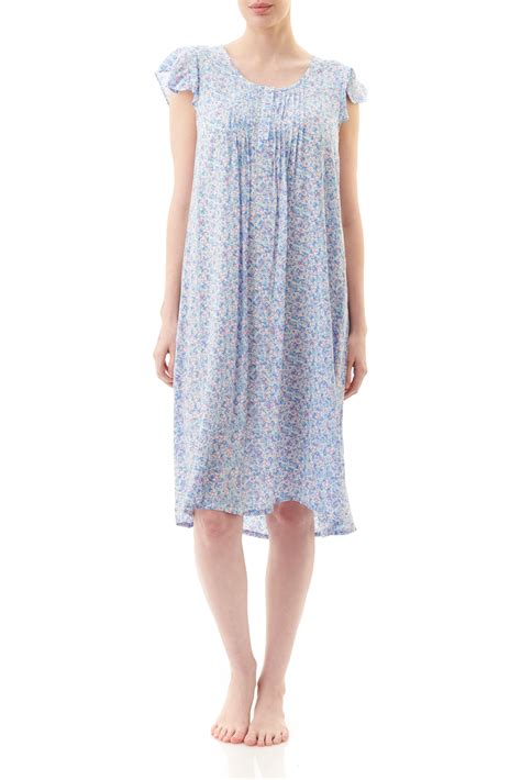 Patsy Cap Sleeve Nightie Sleepwear Givoni Illusions Lingerie