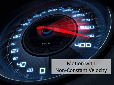 Constant Velocity