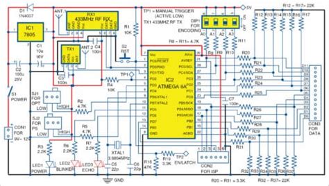 RF Based 12 Bit Signal Transmitter And Receiver