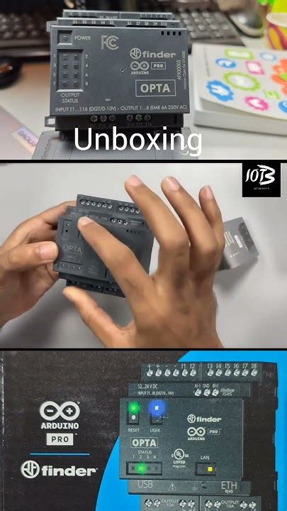 Arduino Opta Plc Ll Unboxing Ll Plc Arduino Automation Youtube