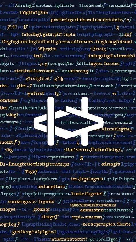 Programming Code Abstract Technology Background Of Software Developer And Computer Script