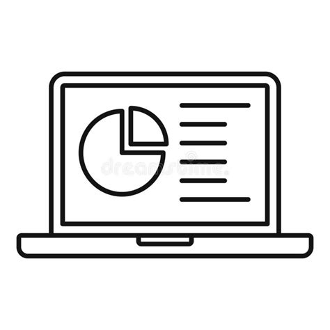 Lecture Classroom Icons Set Outline Style Stock Vector Illustration Of Business Line 153527769