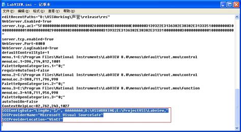 Why Does LabVIEW Popup Error Message After I Use Visual Source Safe As Its Sourc Control