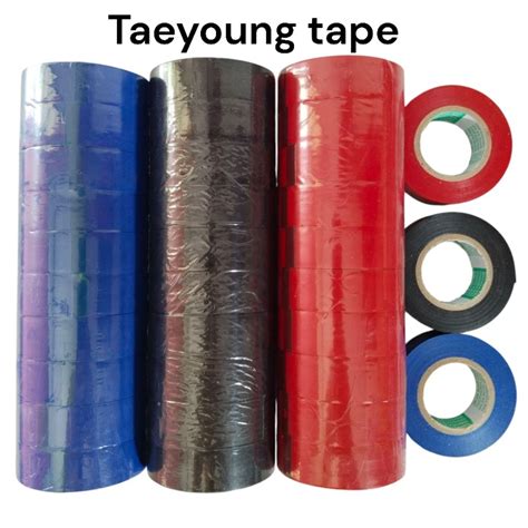 Jual Paket Isi 10pcs Isolasi Solasi Selotip Warna Warni Taeyoung